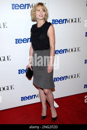 Actress Emilie de Ravin poses at the 3rd Annual Coach Evening to ...