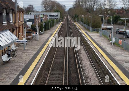 Datchet, Berkshire, UK. 17th February, 2023. Cadent are currently doing ...
