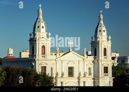 Bell towers, Ponce Cathedral (Our Lady of Guadalupe), Ponce, Puerto ...