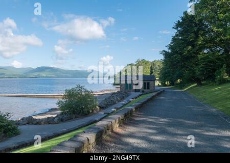 Balloch, West Dunbartonshire, Scotland. July 5th, 2014. Loch Lomond ...