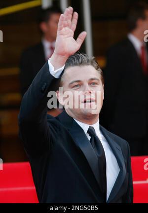 American actor and screenwriter Leonardo Dicaprio arrives for the ...