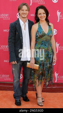 Carly Goodwin and Josh Kear 42nd Annual ACM Awards at MGM Grand Hotel ...