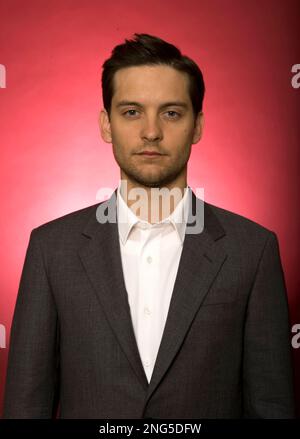 "Spiderman 3" cast member Tobey Maguire poses for a portrait in Beverly ...