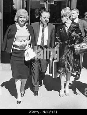 Candace Mossler and her nephew, Melvin Lane Powers, Dec. 2, 1967, after ...