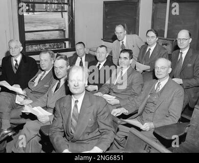Manhattan Project Physicists Stock Photo - Alamy