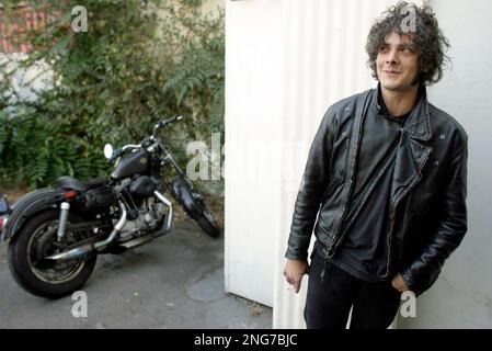 Peter Hayes of American Rock Band Black Rebel Motorcycle Club performs ...