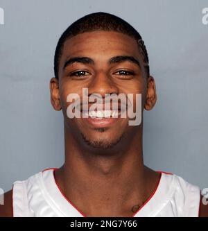 Miami Heat basketball player Dorell Wright poses for a photo during the ...