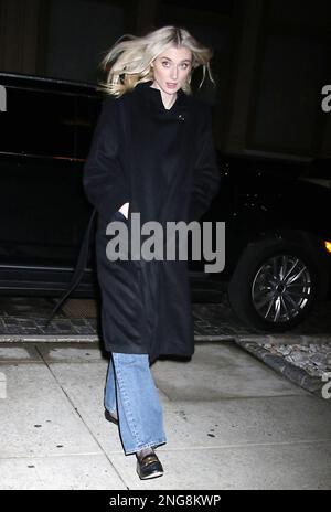 Elizabeth Debicki arriving back from The Tonight Show starring Jimmy ...