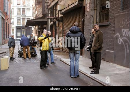 Alley in the Tribeca neighborhood in New York City Stock Photo - Alamy