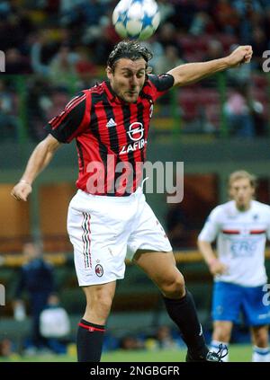 CHRISTIAN VIERI ITALY & AC MILAN FC PREFECTURAL KASHIMA STADIUM IBARAKI ...