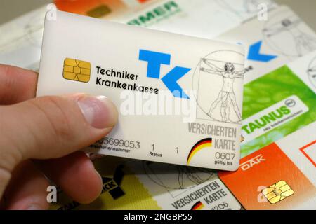 Versichertenkarte Techniker Krankenkasse Stock Photo - Alamy