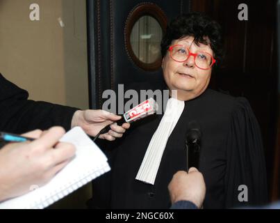 French children's book author Franck Le Calvez' lawyer Elisabeth ...