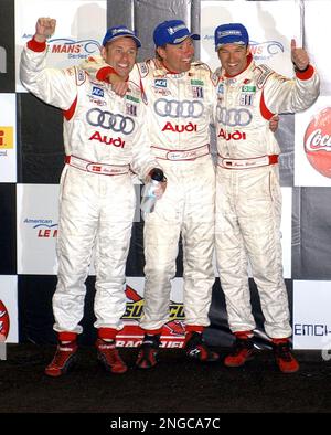 Tom Kristensen, Audi R8, Le Mans 24 Hours Centenary, Le Mans 100 Years ...