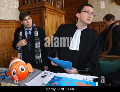 French children's book author Franck Le Calvez' lawyer Elisabeth ...
