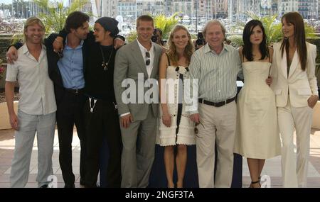 BRAD PITT, ERIC BANA, DIANE KRUGER, ORLANDO BLOOM, TROY, 2004 Stock Photo - Alamy