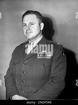 Col. David M. Shoup Stock Photo - Alamy