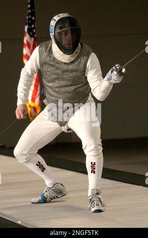 Members of the U.S. Olympic Fencing Team Erinn Smart, Tim Morehouse ...