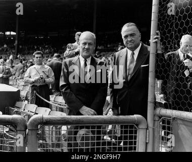 Clyde Tolson, J. Edgar Hoover and Sam Wm. Renick at Belmont Park Race ...