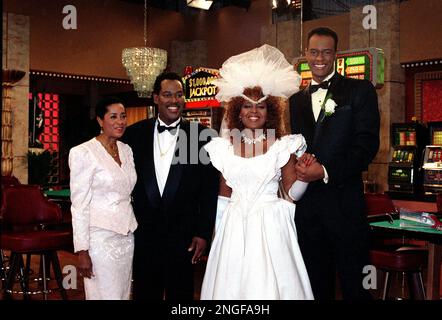 Alaina Reed Hall of the TV series "Sesame Street" and Kevin Reed Hall ...