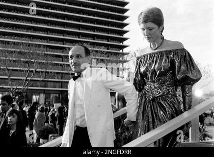 Ben Kingsley and Alison Sutcliffe 1983 Credit: Ralph Dominguez ...
