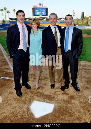Boston real estate developer Frank McCourt, left, announces that Major ...