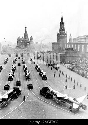 Soviet Army Parades on Anniversary of Revolution -- *****. A great ...
