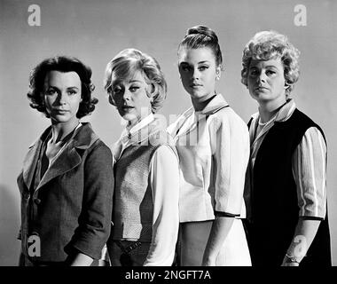 THE CHAPMAN REPORT, from left, Glynis Johns, Ty Hardin, 1962 Stock ...