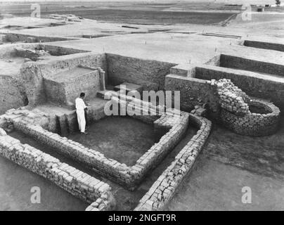 View of Lothal, Indus Valley Civilization in Ahmedabad, Gujarat, India ...