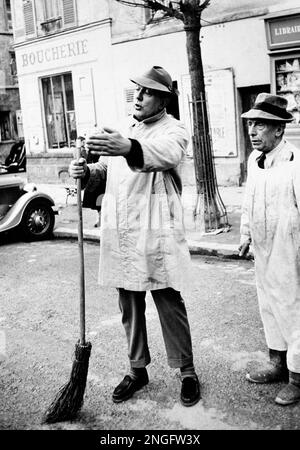 French film director Jacques Tati at the Savoy Hotel,London 1977 Stock ...