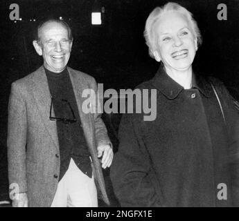 HUME CRONYN, with wife Jessica Tandy, son Christopher Cronyn, and ...