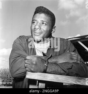 Heavyweight boxing champion of the world Floyd Patterson with his ...