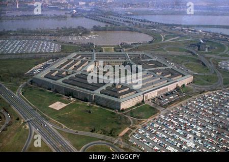 An aerial view of the Pentagon, Washington, D.C., May 15, 2023. (DoD ...