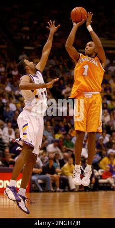 Louisiana State's Collis Temple III (41) gets in front of the pass to ...