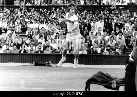 Wimbledon Tennis: Men's Finals 1981: Bjorn Borg congratulates John ...