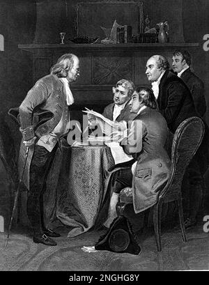 The Declaration of Independence Committee. Thomas Jefferson, Roger ...