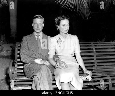 The Duke and Duchess of Windsor in the Bahamas Stock Photo - Alamy
