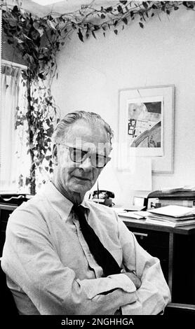 Burrhus Frederic Skinner, American Psychologist Stock Photo - Alamy