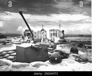 New Anti-Tank Gun -- An overhead view shows the Turretless aspect of ...