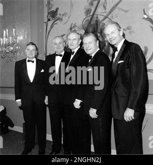 David Rockefeller, President of the Chase Manhattan Bank of New York ...