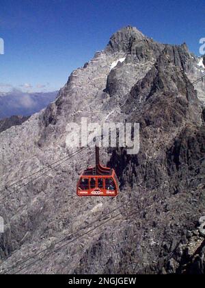 Merida Cable Car Venezuela The Longest Cable Car in the World Stock ...