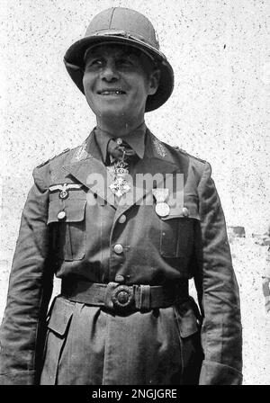 General Erwin Rommel, German commander in the western desert, Jan. 5 ...