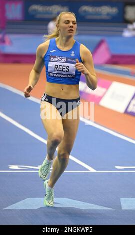 BIRMINGHAM, ENGLAND - FEBRUARY 18: Alisha Rees during day 1 Heats UK ...