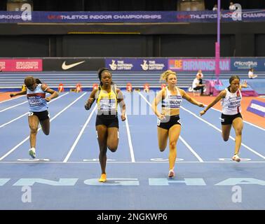 BIRMINGHAM, ENGLAND - FEBRUARY 18: Alisha Rees during day 1 Heats UK ...