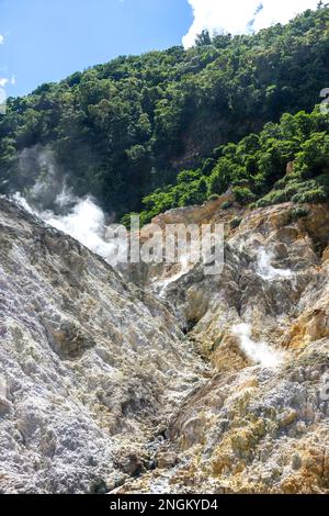 Sulphur Springs geothermal area (Soufriere Drive In Volcano ...