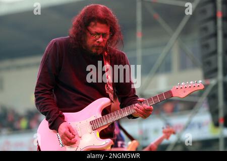 An electric atmosphere greeted band Nagar Baul, led by James performing ...