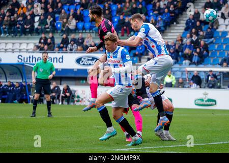 ROTTERDAM - (l-r) Pawel Bochniewicz of SC Heerenveen, Inbeom Hwang of ...