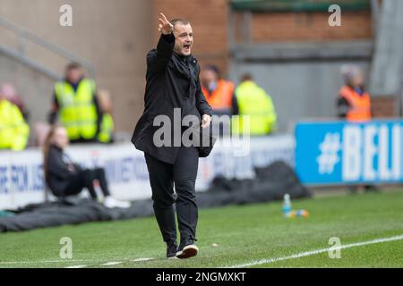 Wigan Athletic Manager Shaun Maloney before the Sky Bet League One ...