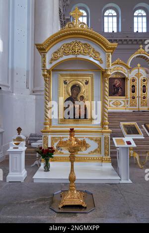 Interior of Smolny Convent or Smolny Convent of the Resurrection Stock ...