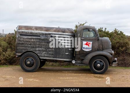 1946 Chevrolet COE (cab over engine) truck Stock Photo - Alamy
