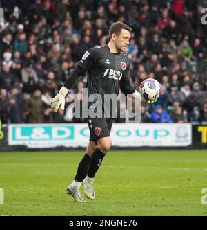 Jay Lynch of Fleetwood Town during the Sky Bet League 2 match Fleetwood ...